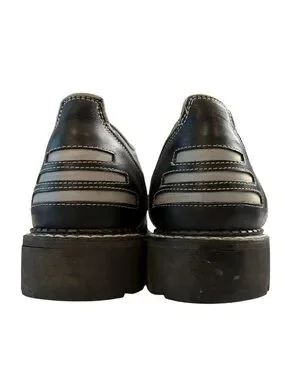 John Fluevog | Shoes | Vintage 9s John Fluevog Safetyvog Chunky Leather ...
